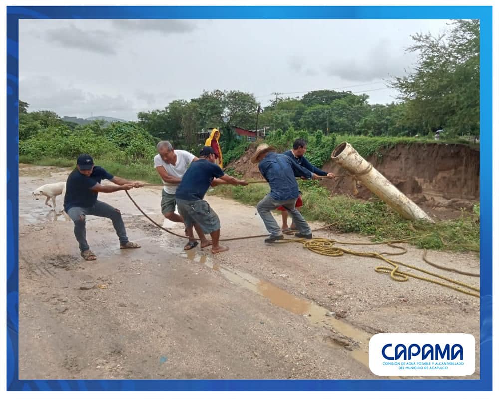CAPAMA | servicio de agua potable y saneamiento de Acapulco, Guerrero.