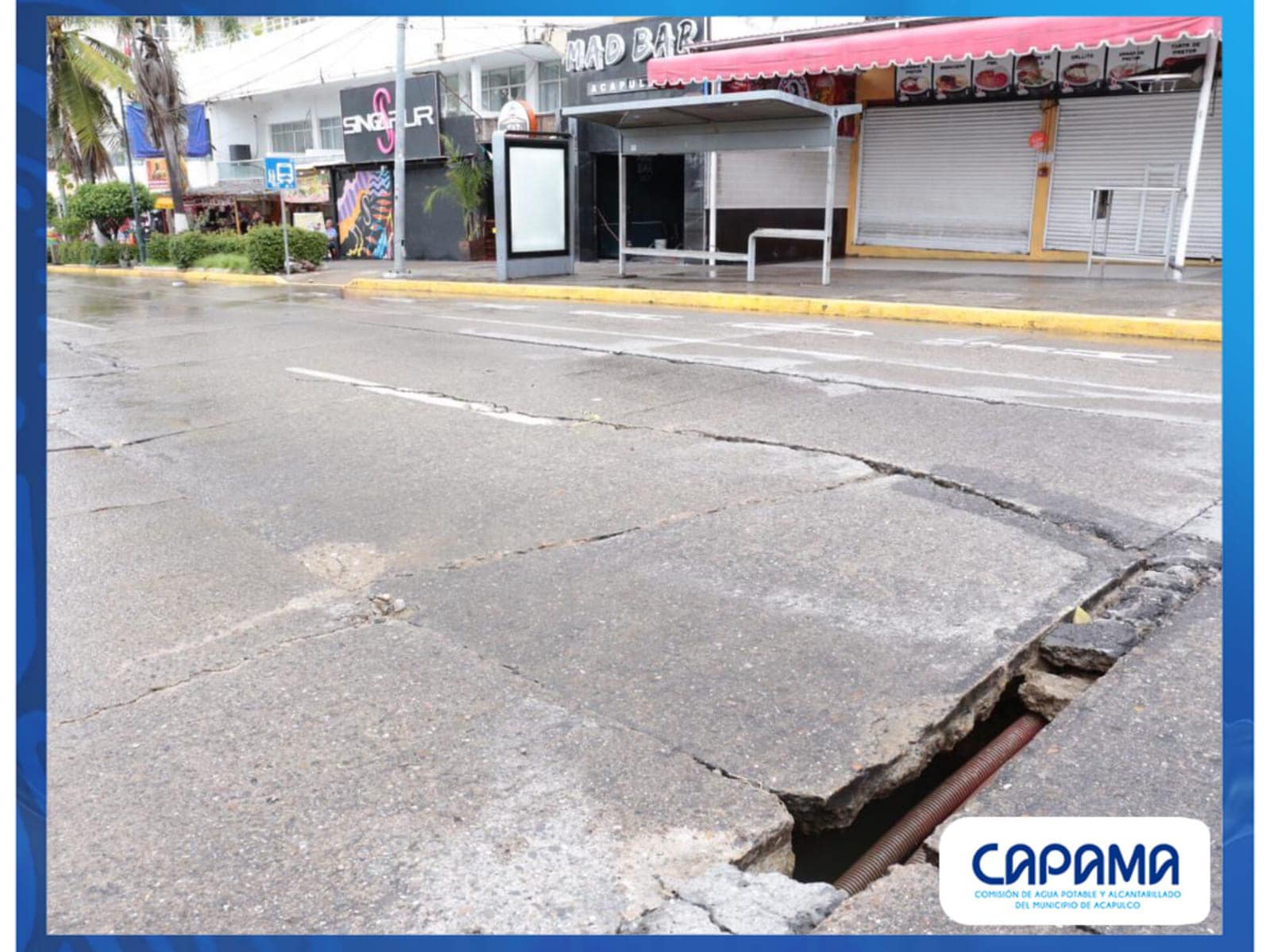 CAPAMA | servicio de agua potable y saneamiento de Acapulco, Guerrero.